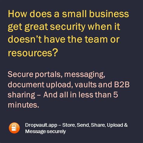 Dropvault On Linkedin Portals Cybersecurity Infosec Encryption Microsoftazure Smb Sme…