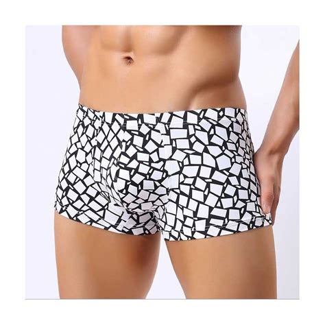 Boxer Underwear White Sex Stamped Men S Fashion Fun Sunga Beach Suldest