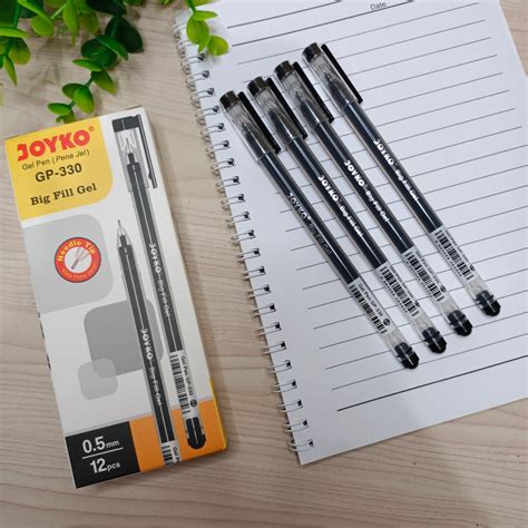 Pen Gel Pen Pen Pen Jel Big Fill Gel Needle Tip Gp 330 05mm Shopee