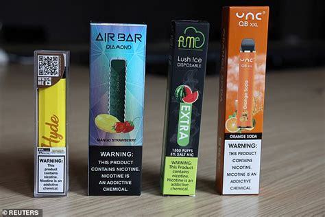 Vapes Need Cigarette Style Warnings Experts Say Daily Mail Online
