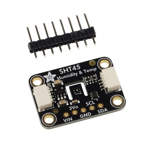 Stemma Qt Sensirion Sht45 Module With Temperature And Humidity Sensor Sht45 Kamami On Line Store