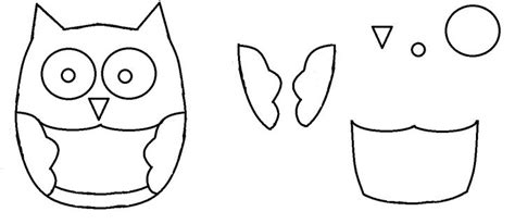 Owl Template Printable Print Out An Owl Template Heres The One I Made For My Owl Felt Owl