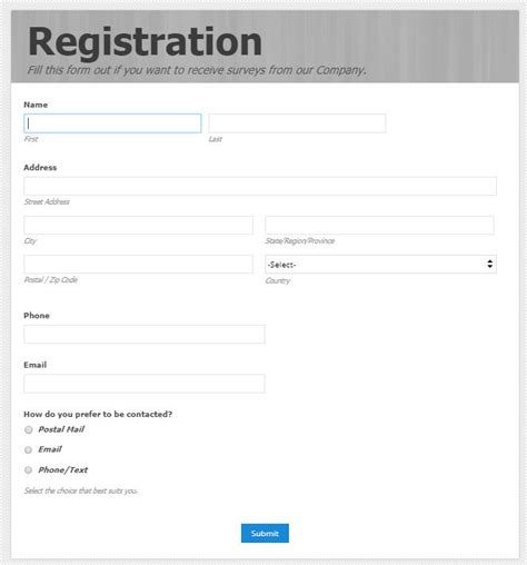 Zoho Forms An Amazing Way To Use Forms Zoho Site Title