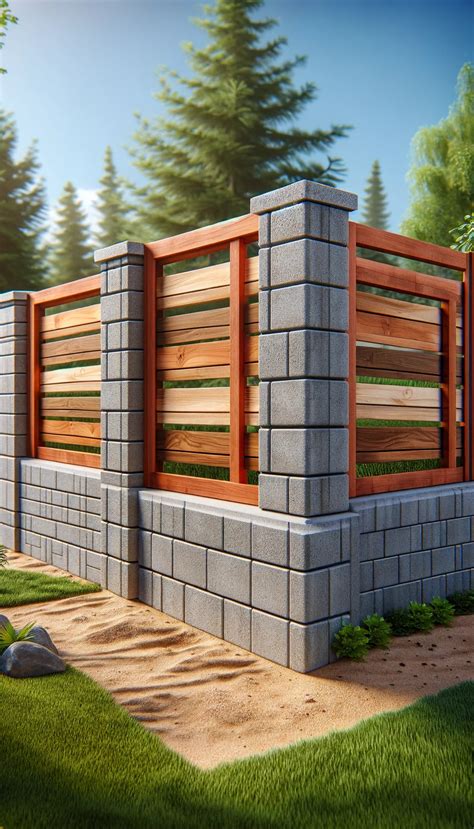 15 Creative Cinder Block Fence Ideas For A Unique Yard 2025