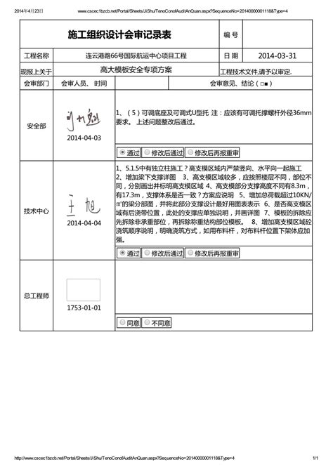高大模板安全专项方案 专家论证 评审意见 word文档在线阅读与下载 无忧文档