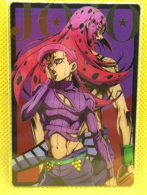 Diavolo Vinegar Doppio Jojos Bizarre Adventure Golden Wind Wafer Card