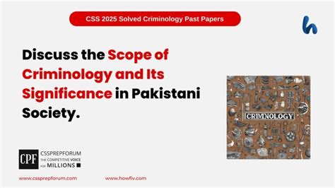 Css Solved Criminology Cssprepforum