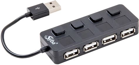 Amazon Com Connectland CL U MNHUB B Ports USB V Mini Hub Black Electronics