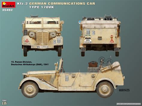 35492 Kfz2 German Communications Car Type 170vk Armorama™