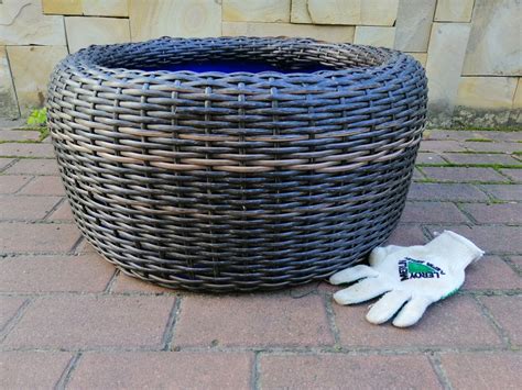 Горщик вуличний для квітів кущів та дерев Д 58 см В 30см та 68 см 1