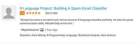 Github Elmahyai Spam Classifier In This Project I Worked On A Spam Email Classifier Using R
