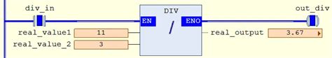 Codesys Arithmetic Instructions