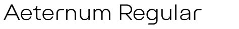 Aeternum Regular Font Webfont And Desktop Myfonts
