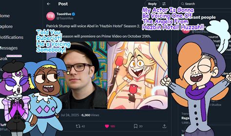 Ruberiot Reacts To His Va Voicing Abel By Fluffyiscool2022 On Deviantart