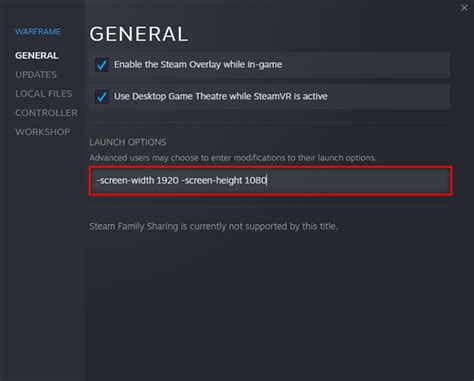 How To Modify Steam Launch Options