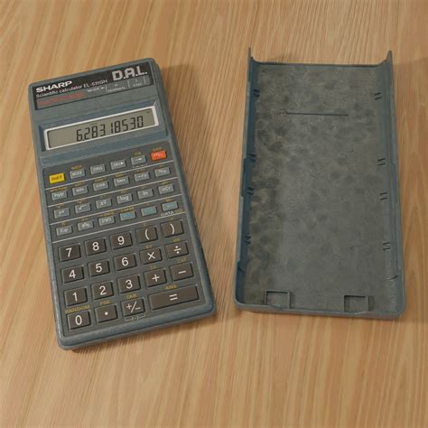 My Old Calculator Finished Projects Blender Artists Community