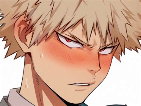 Bakugou Blushing Wallpapers Wallpaper Cave