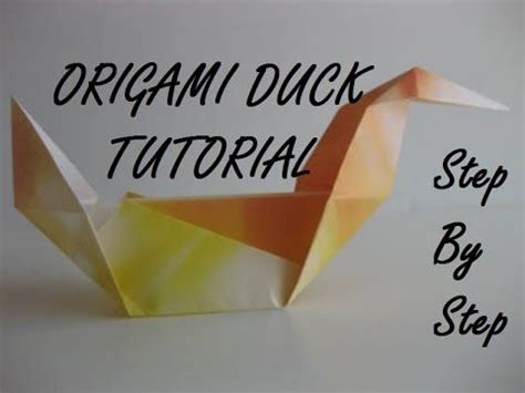 Origami Duck Tutorial Step By Step From Paper Easy Whats Trending Origami Duck Origami