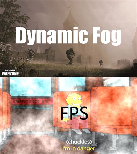 hopefully insignificant fps loss r codwarzone