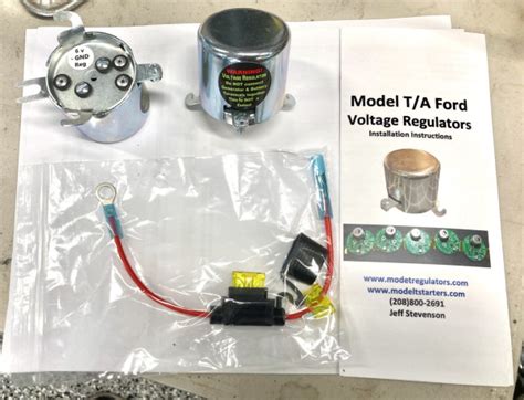 Ford External Voltage Regulator Wiring Voltage Regulator Fits Ford