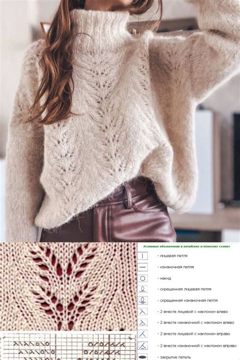 Свитер спицами из мохера 159 идей свитеров Вязаные свитера Модели вязаных свитеров