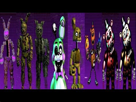 Fnaf 3 Animatronics Called