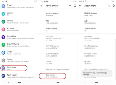how to enable android developer options usb debugging and oem unlock