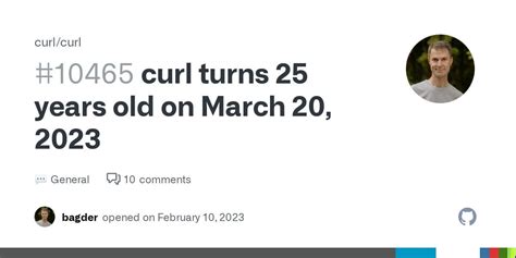 Curl Turns 25 Years Old Github Celebration R Hypeurls