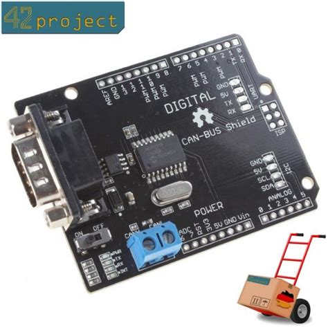 CAN Bus Shield für Arduino OBD2 OBDII MCP2515 MCP2551 mit Sub D 9 Modul