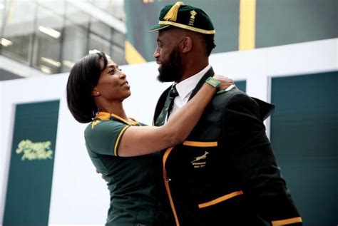 Jessica Motaung Mirin Springbok Captain Siya Kolisi Made A Few Waves