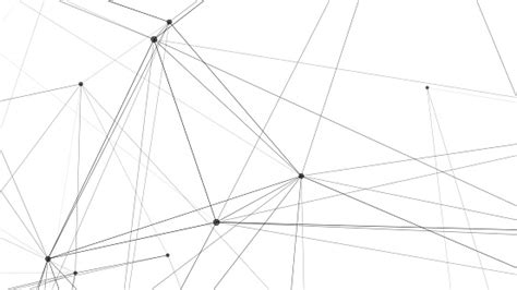블랙 디지털 컴퓨터 데이터와 네트워크 연결 삼각형 라인 흰색 바탕에 미래 기술 개념에 분야 추상적인 그래픽 디자인 일러스트 레이