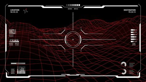 HUD Monitor Screen Interface Aim Control Ui Vector Art At Vecteezy