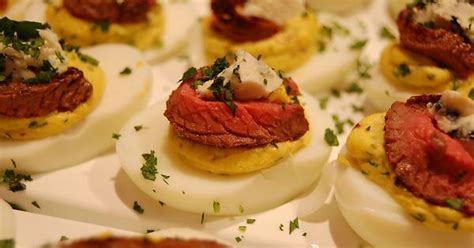Steak And Bleu Cheese Deviled Eggs Imgur