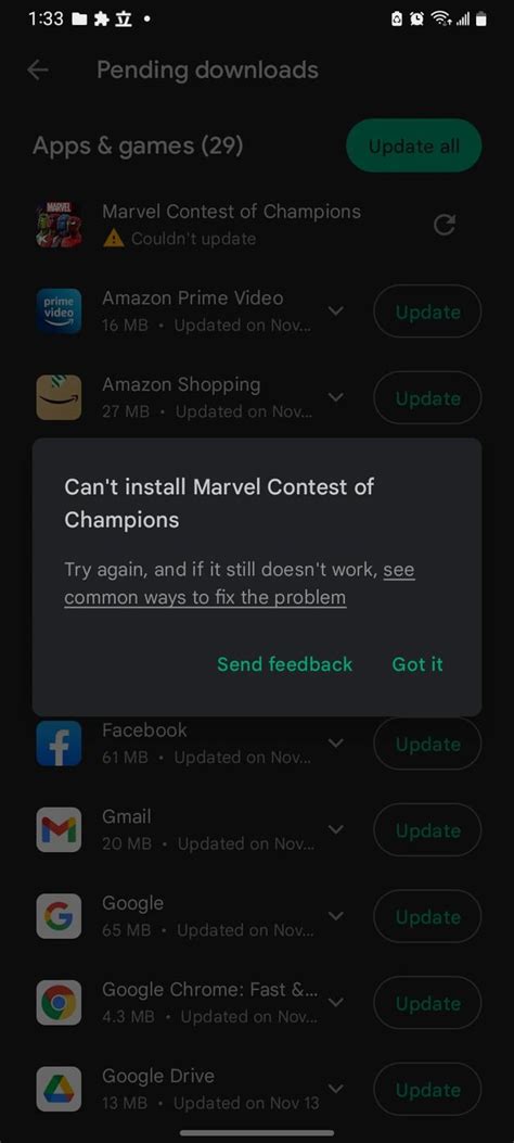 Help I Cant Update My Game Ive Been Trying Since New Content Came