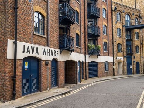 Java Wharf Located At 16 Shad Thames London Se1 2yh Editorial Photo