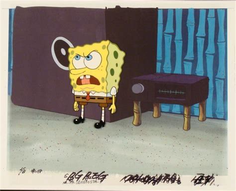 Background Spongebob Cel Original Look Production Art