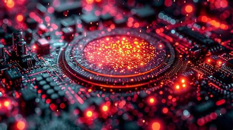 Premium Photo The Art Of Technology Quantum Computing And Encryption Explored