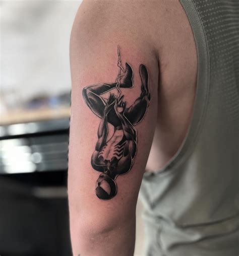 Tatouage Symbole De Spiderman