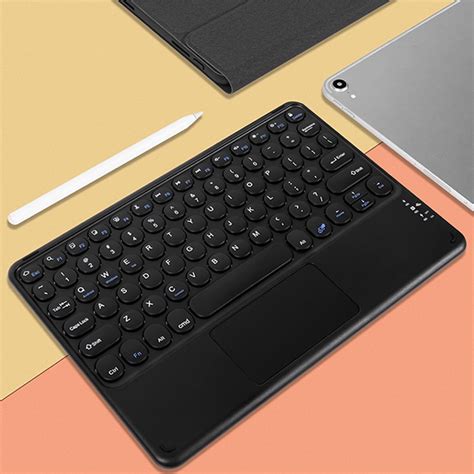 Bluetooth Keyboard Round Cap Keyboard Portable Bt Wireless Keyboard