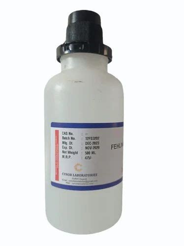 Fehling Solution A Laboratory Reagent Grade 500 Ml At ₹ 950 Bottle In Surat