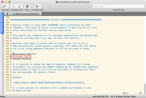 Redis配置口令 密码 itbsl 博客园