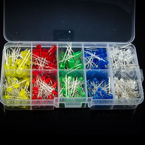 Led Set 300 Pieces Assorted 3mm 5mm Bastelgarage Electronics Online