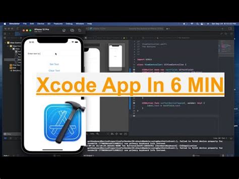 Create A Swift Xcode App In 6 MIN Two Buttons YouTube