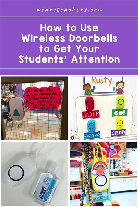 Wireless Classroom Doorbells Best Teacher Ideas For Using 50 Off