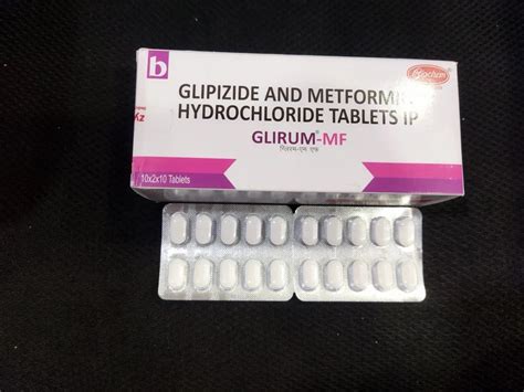 Glipizide Metformin Hydrochloride Tablets Ip At Rs 120 Stripe