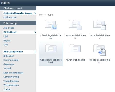 Manage Your Powerpivot Datafeeds In A Sharepoint Datafeed Library