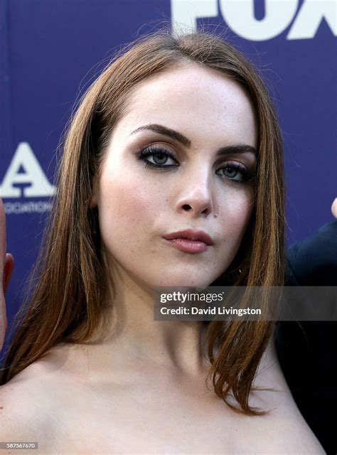 Actress Elizabeth Gillies Attends The Fox Summer Tca Press Tour On