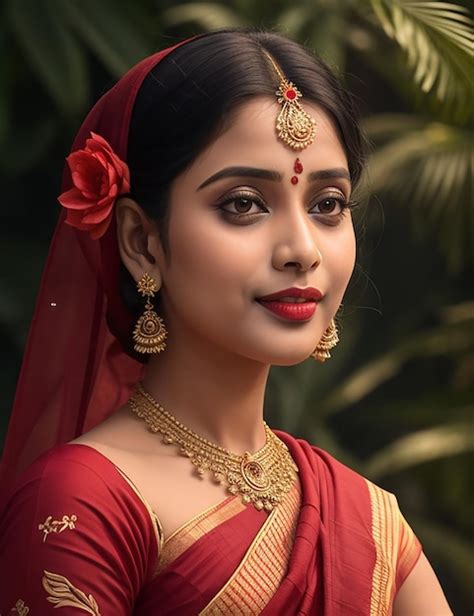 Premium Ai Image Indian Bengali Beautiful Girl Generate By Ai