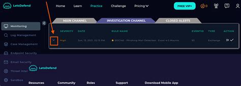 93 Soc146 Phishing Mail Detection Excel 4 0 Macros Letsdefend Walkthrough By Victoria Simon