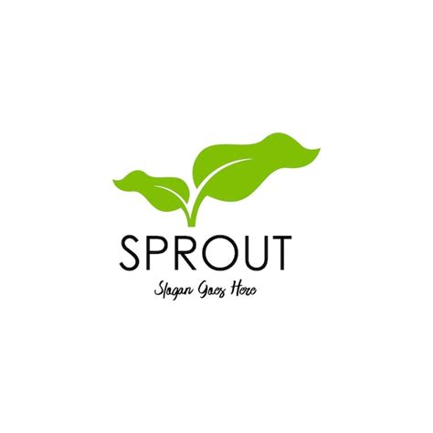 Premium Vector Sprouts Logo